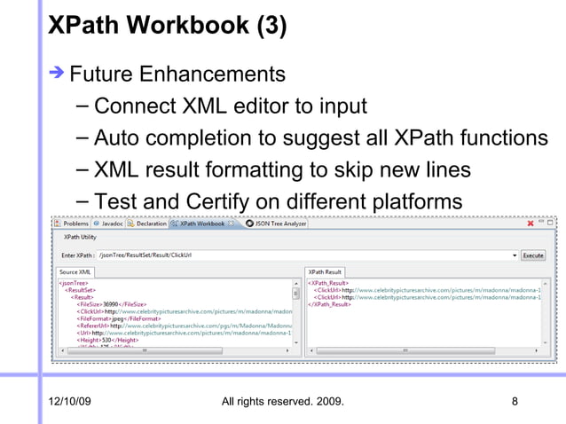 JSON Viewer XPATH Workbook | PPT | Web Design and HTML | Internet