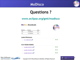 MoDisco EclipseCon2010 | PPT