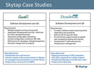 Cloud-enabled Development: Putting the Agile into the Infrastructure | PPT