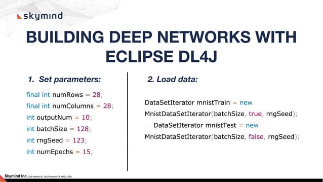 EclipseCon 2017 - Introduction to Machine Learning with Eclipse Deeplearning4j | PPT