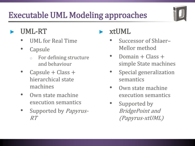 Incremental model compiler for executable UML | PPT