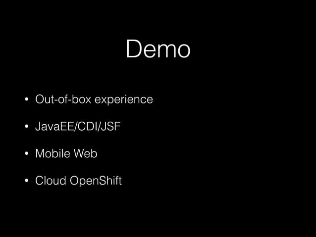 Case study: JBoss Developer Studio, an IDE for Web, Mobile and Cloud applications | PPT