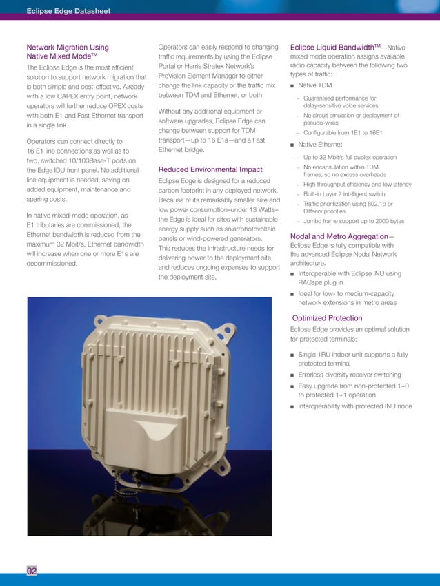 Eclipse edge datasheet | PDF