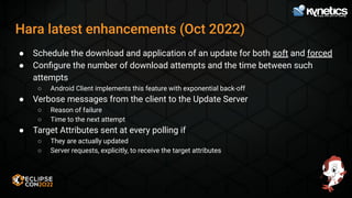 Eclipse Hara, Updating Embedded Devices with hawkBit Made Easy | PPT