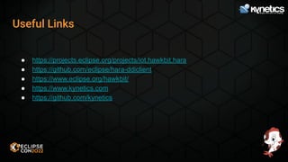 Eclipse Hara, Updating Embedded Devices with hawkBit Made Easy | PPT