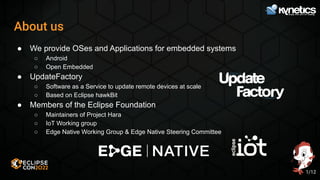 Eclipse Hara, Updating Embedded Devices with hawkBit Made Easy | PPT