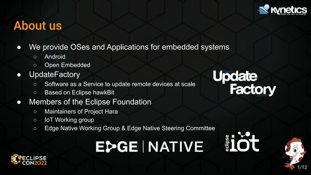 Eclipse Hara, Updating Embedded Devices with hawkBit Made Easy | PPT