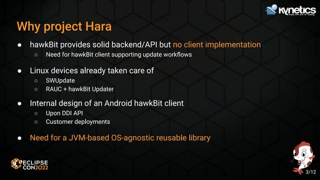 Eclipse Hara, Updating Embedded Devices with hawkBit Made Easy | PPT