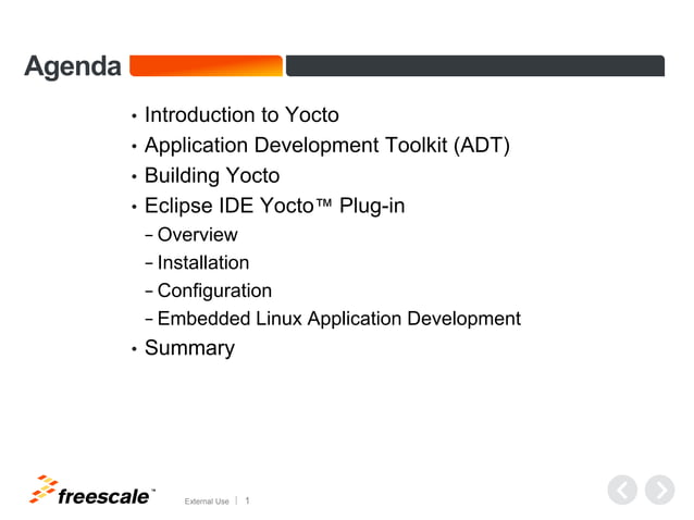 Eclipse IDE Yocto Plugin | PPT