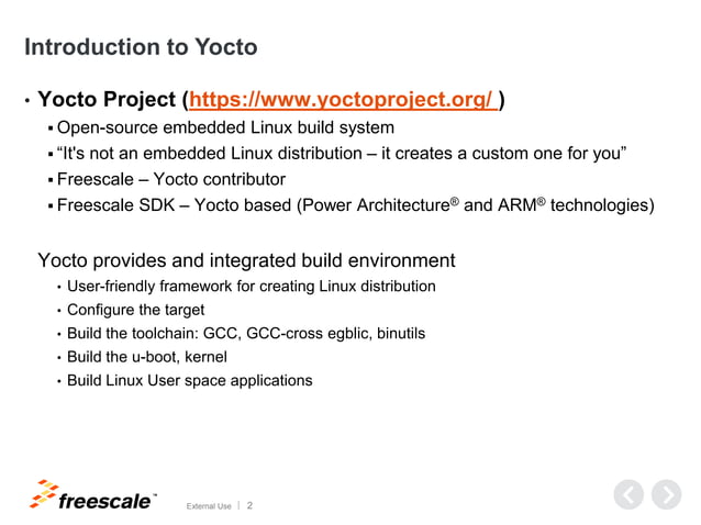 Eclipse IDE Yocto Plugin | PPT