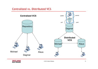 Process Improvement in Distributed Software Development Using Eclipse with Mercurial or Git | PPT