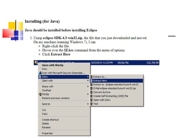 Eclipse introduction IDE PRESENTATION | PPT