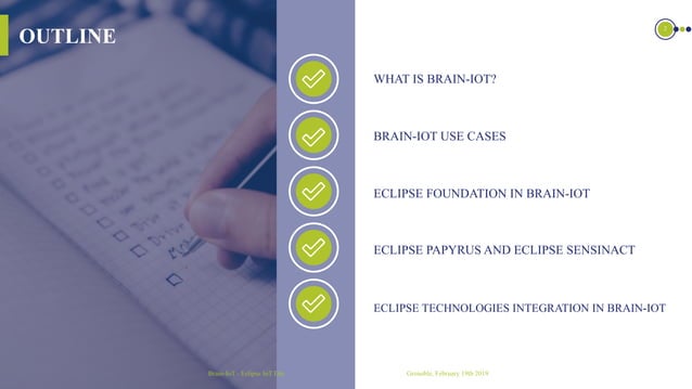Using Eclipse technologies to develop the BRAIN-IoT model-based framework for IoT platforms | PPT