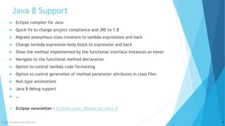 Eclipse Luna - What's New! | PDF | Programming Languages | Computing