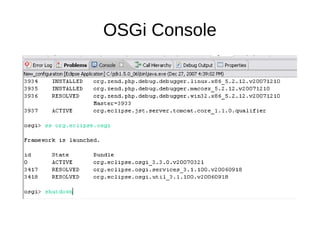 Eclipse + Maven + OSGi has never been so easy - Atllia Kiss | PDF