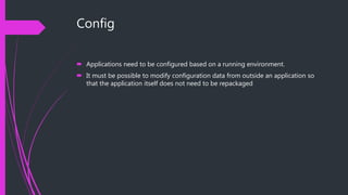 Eclipse micro profile | PPTX | Programming Languages | Computing