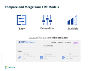 Eclipse Modeling Guided Tour - EMF Compare | PPT