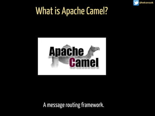 Open source IoT gateway: Tale of Eclipse Kura, Apache Camel and Rhiot | PPT