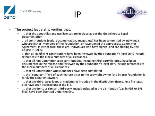 Eclipse pdt indigo release review | PPT