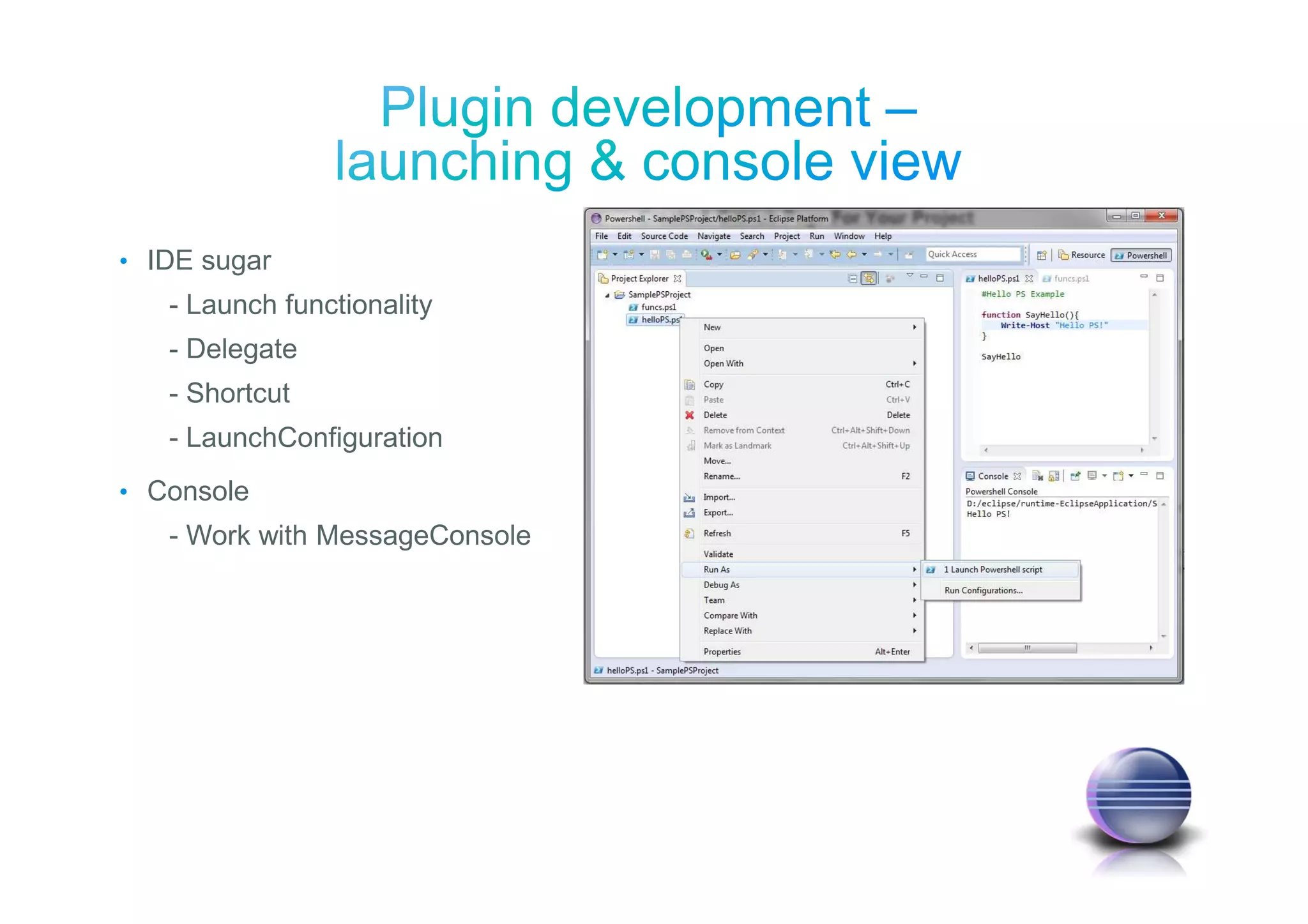 Eclipse plug in development | PPT