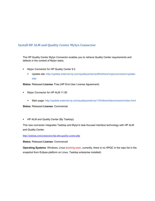 Eclipse plug in mylyn & tasktop | PDF