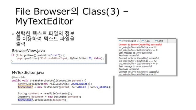 Eclipse rcp - first week | PPT