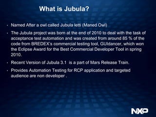 Eclipse Day India 2015 - Eclipse RCP testing using Jubula based ...