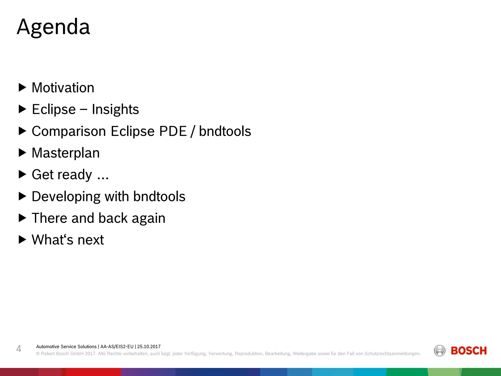 Eclipse RCP with Bndtools - P Kirschners & D Fauth