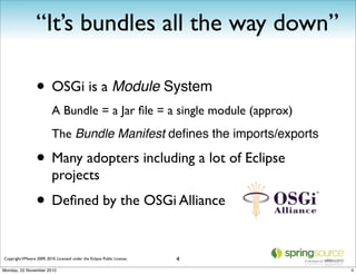 Eclipse RT projects Gemini web and Virgo par Steve Powell | PPT