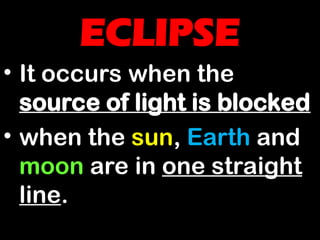 TYPES OF ECLIPSES - GRADE 7 WEEK 4 QUARTER 4 | PPT