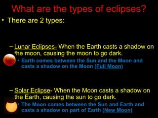 Eclipses by WSTA412 | PPT