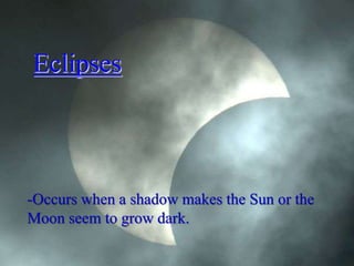 A brief presentation of solar eclipse using powerpoint | PPT