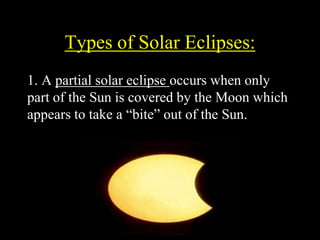 A brief presentation of solar eclipse using powerpoint | PPT