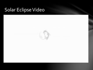 Eclipses - Solar and Lunar Eclipses | PPTX