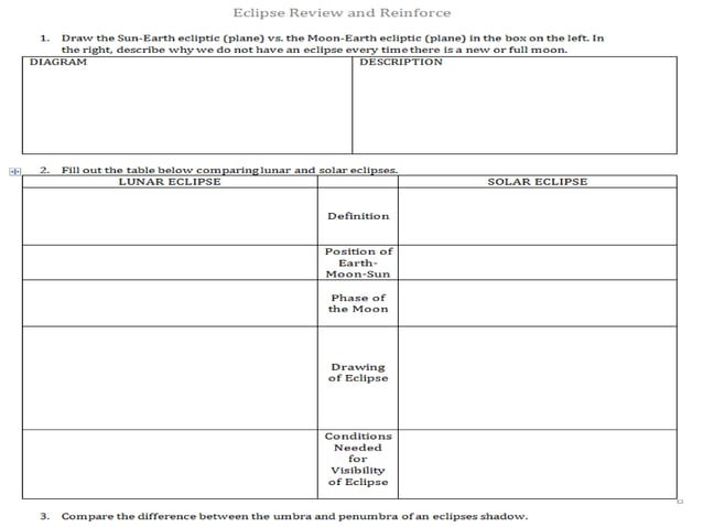 Eclipses - Solar and Lunar Eclipses | PPTX | Space and Astronomy | Science