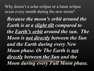 solar and lunar eclipses for grade 7 science lesson .ppt