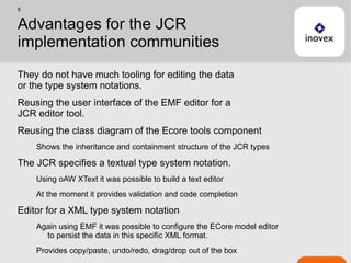 JCR Mangement - Eclipse Summit 2008 | PPT