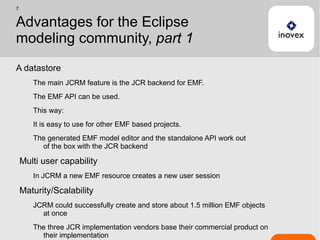 JCR Mangement - Eclipse Summit 2008 | PPT