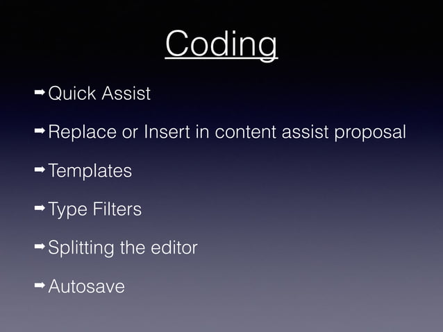 Eclipse IDE Tips and Tricks - Lakshmi Priya Shanmugam | PPT
