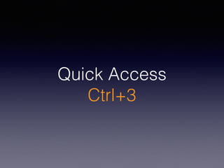 Eclipse IDE Tips and Tricks - Lakshmi Priya Shanmugam | PPT