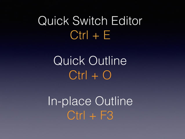 Eclipse IDE Tips and Tricks - Lakshmi Priya Shanmugam | PPT