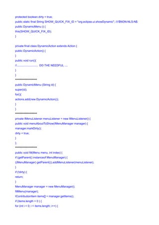 Eclipse Tricks | ODT