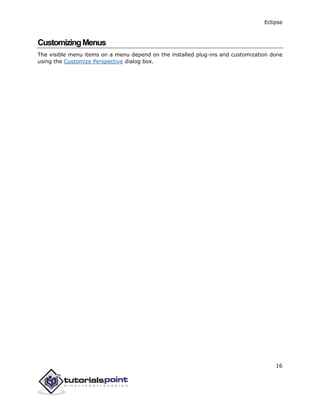 Eclipse tutorial | PDF