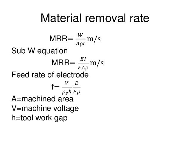 Electro Chemical Machining Process