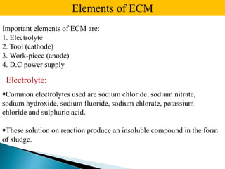 Ecm | PPTX | Chemistry | Science