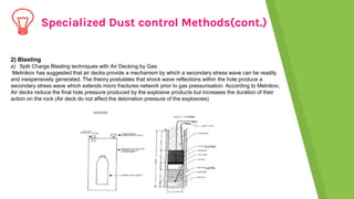 Dust monitoring and control in metal Mines | PPTX