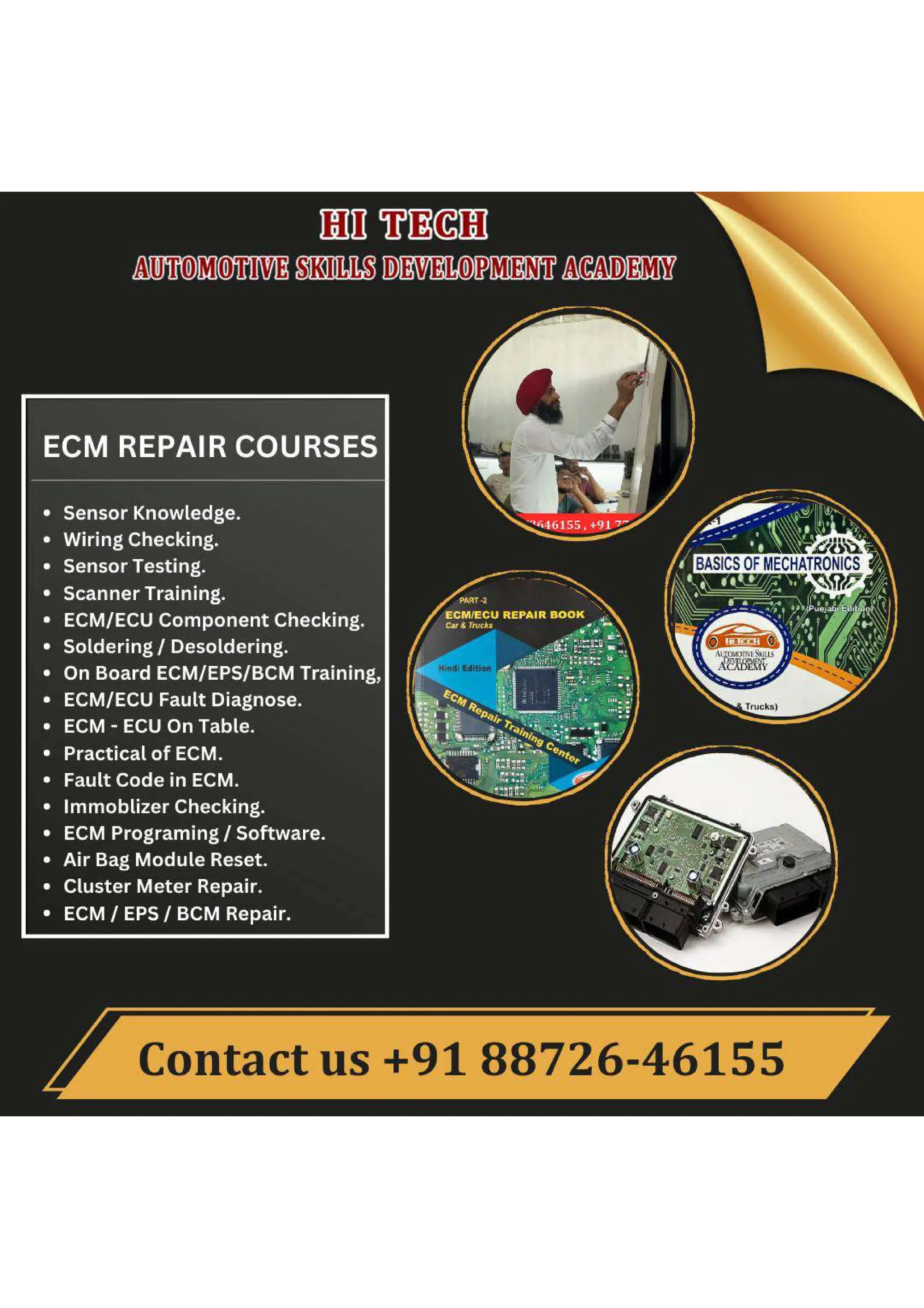 ECM Repair Book is out now | Hi-Tech Khanna | PDF