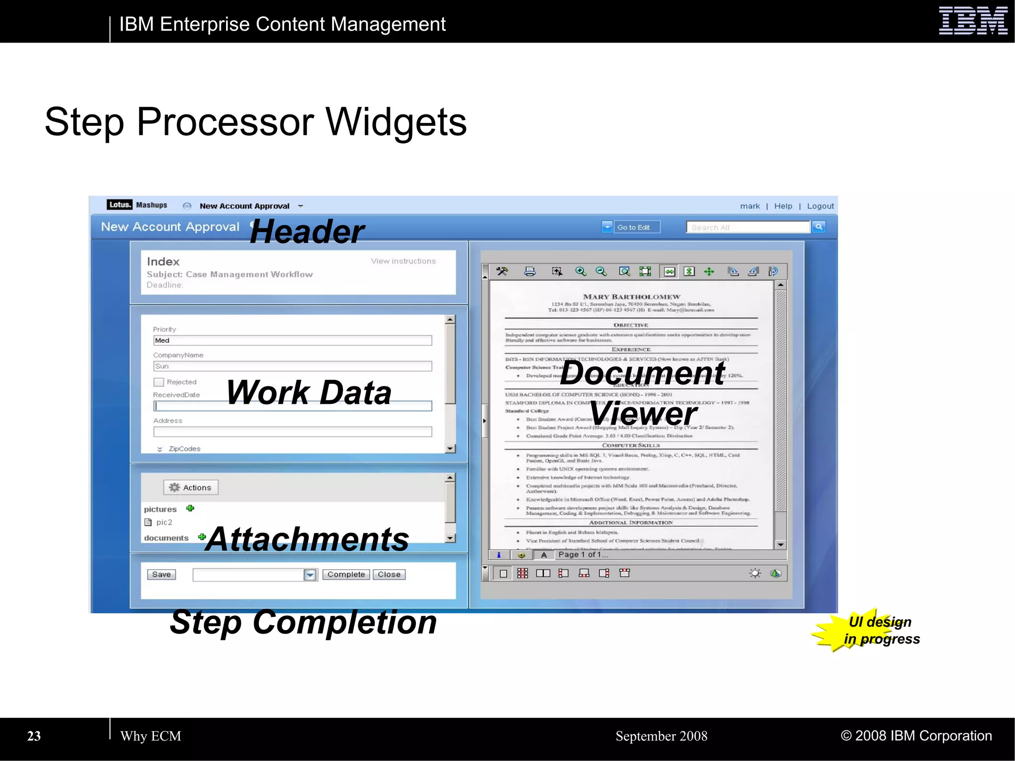IBM FileNet ECM Roadmap | PPT