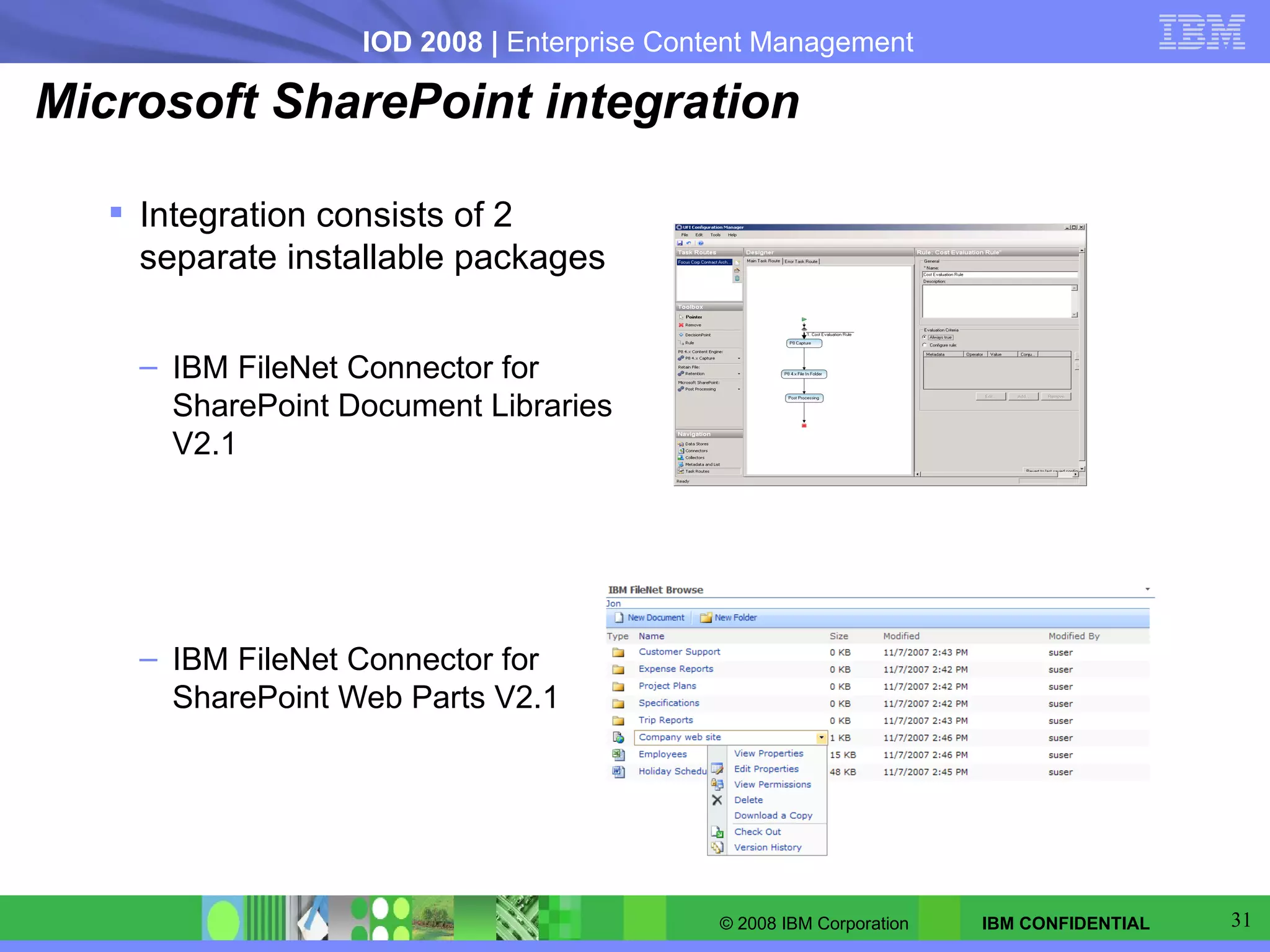 IBM FileNet ECM Roadmap | PPT