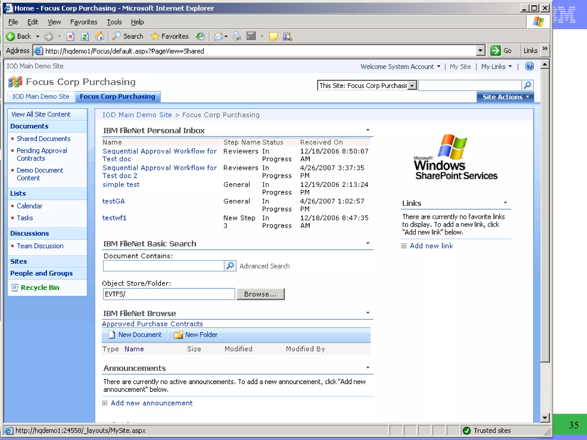 IBM FileNet ECM Roadmap | PPT
